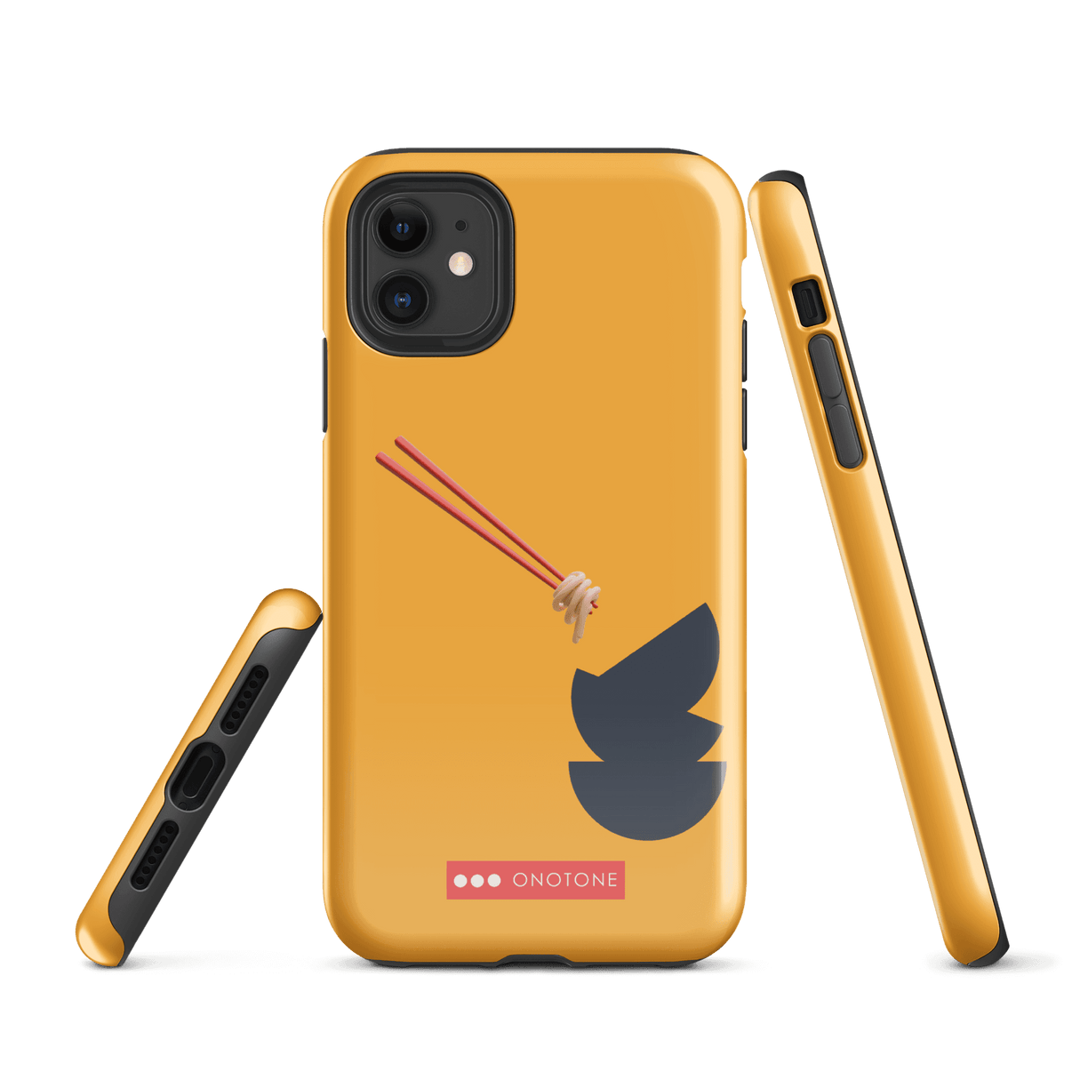 Dual Layer yellow modern iPhone® Case ( MD-2457) – Onotone