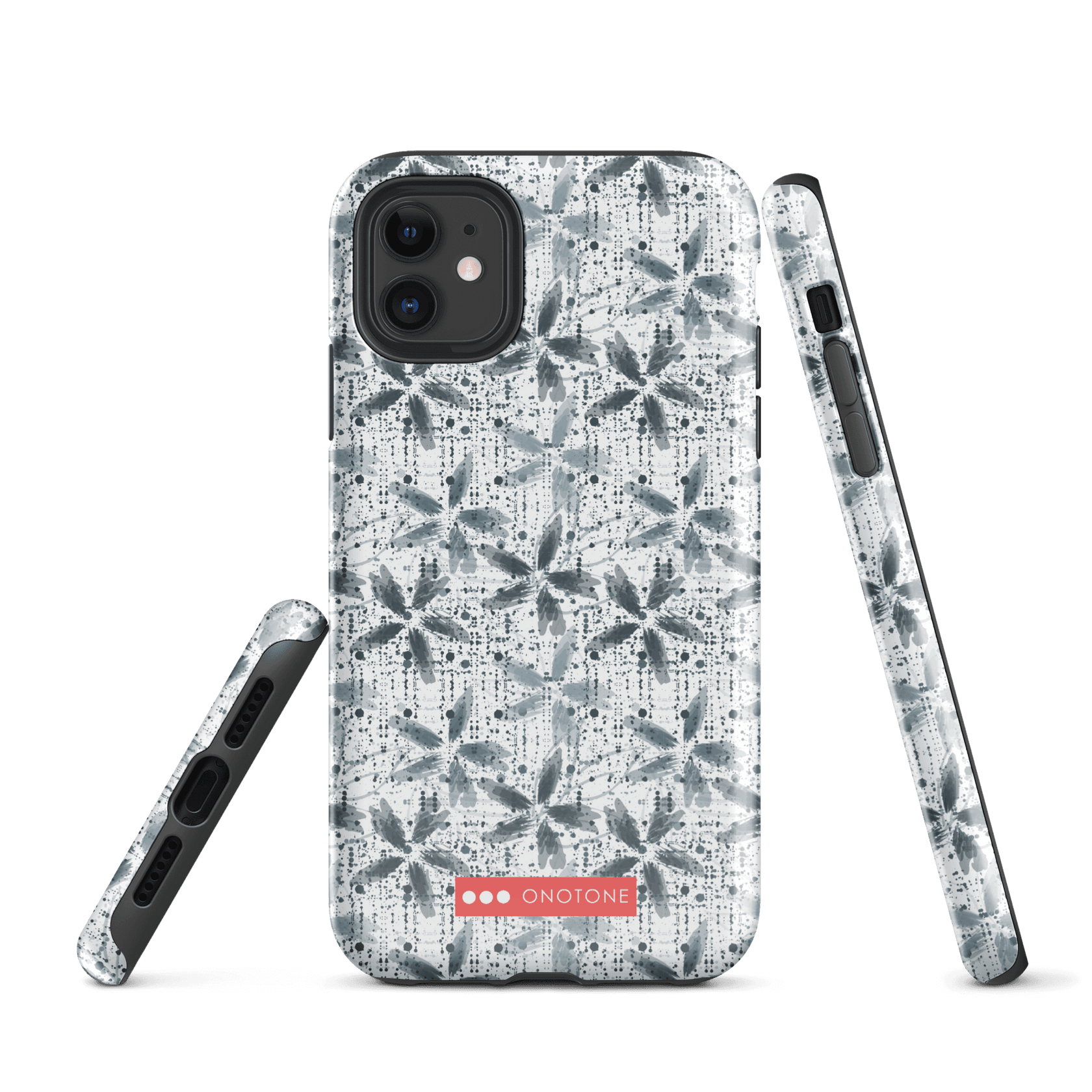 Japanese design indigo iPhone® Case with floral designs – Onotone