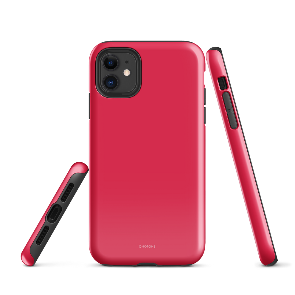 Red Solid Color iPhone iPhone 11 Case | ONOTONE – Onotone