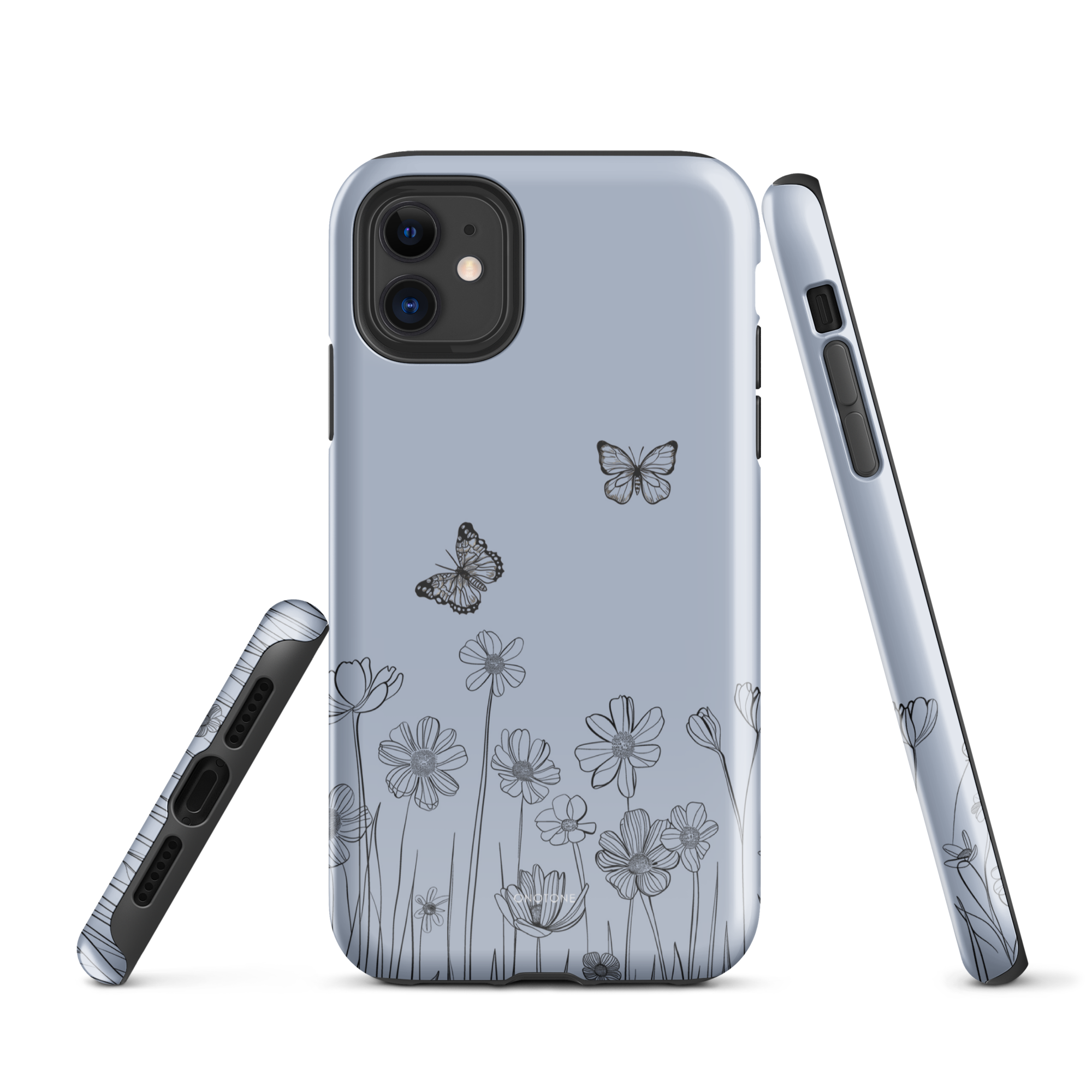 Sheer Blue pastel MagSafe iPhone case iPhone 11 – Onotone
