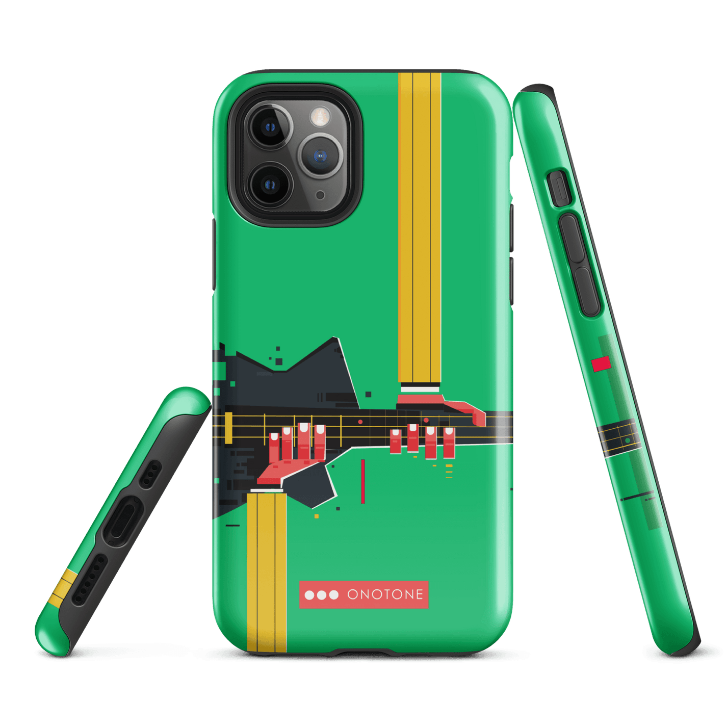 Dual Layer green modern iPhone® Case – Onotone