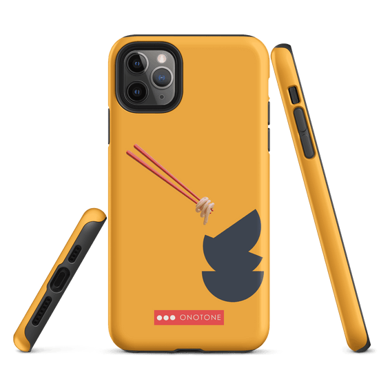 Dual Layer yellow modern iPhone® Case – Onotone