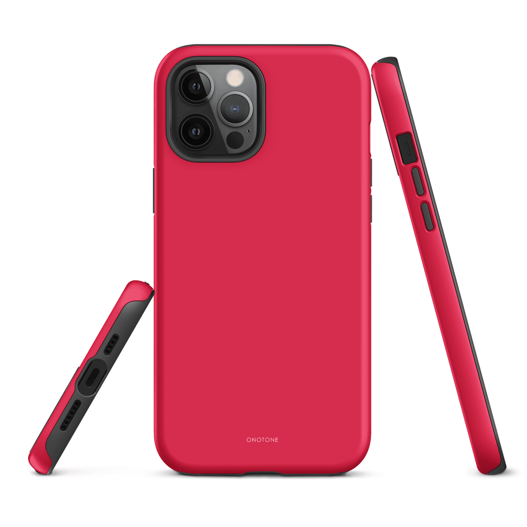 Dual Layer red iPhone® Case - Pantone® 192 – Onotone