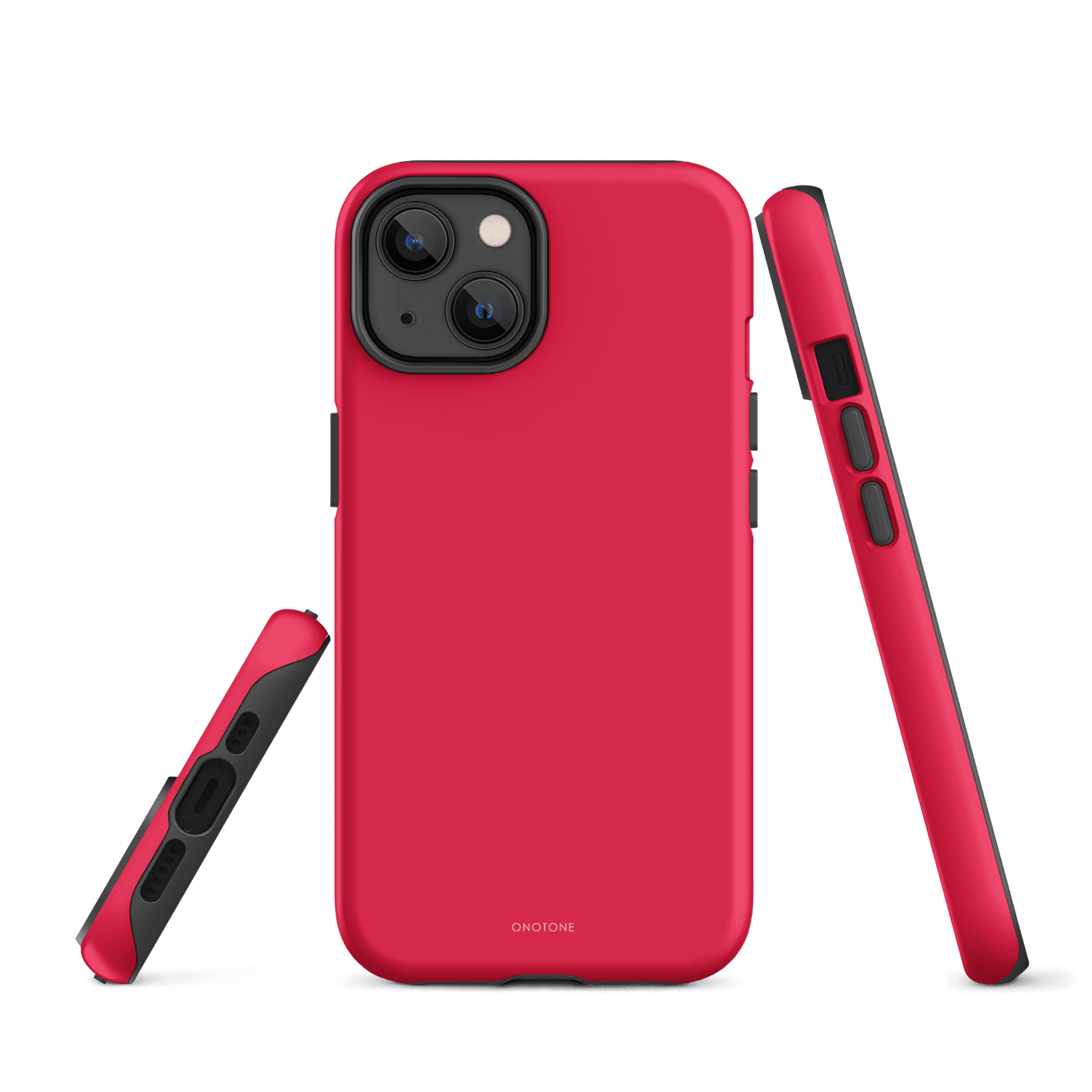Dual Layer red iPhone® Case - Pantone® 192 – Onotone