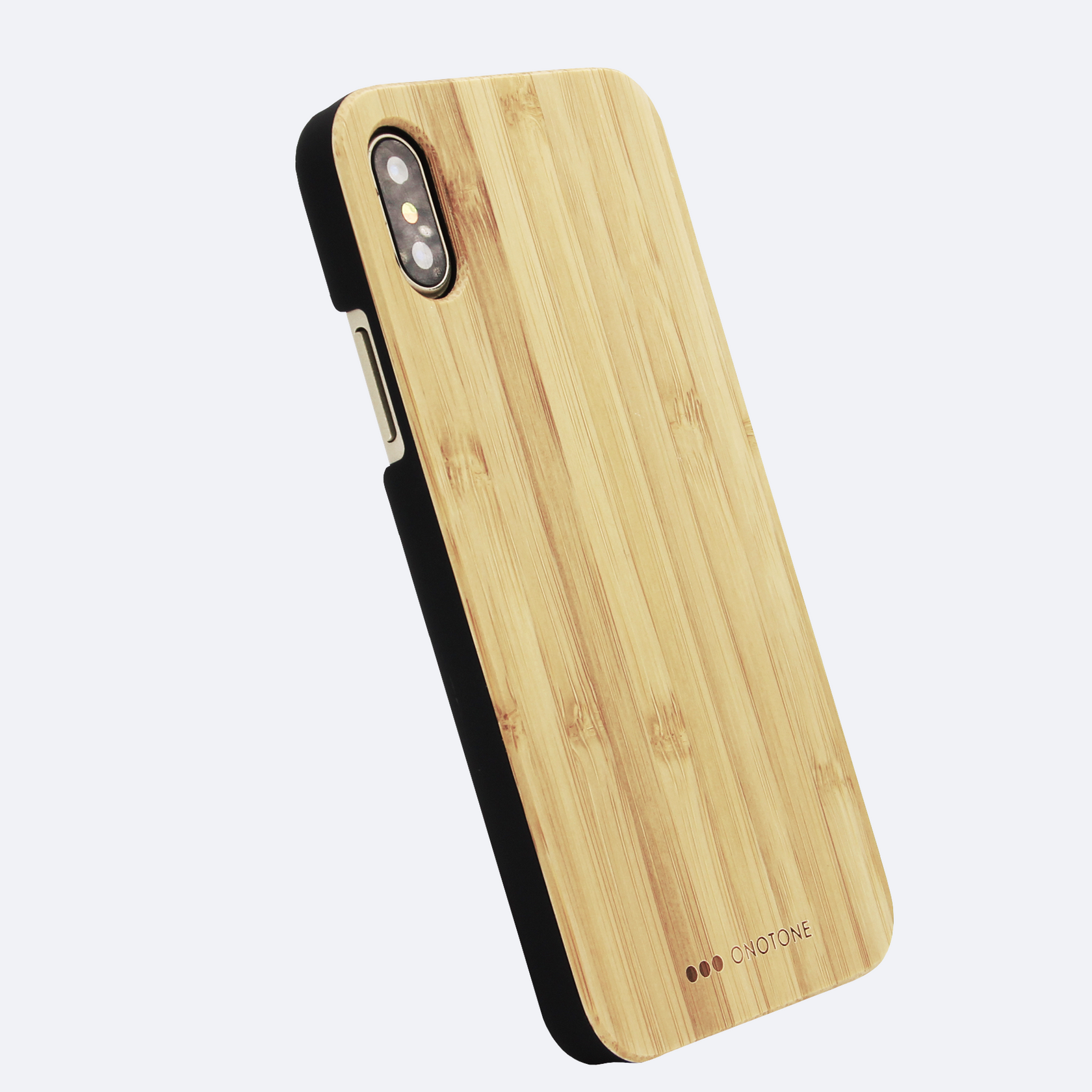A Bamboo iPhone Case hand made with real bamboo wood – Onotone